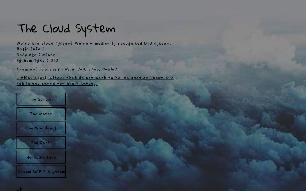 The Cloud System